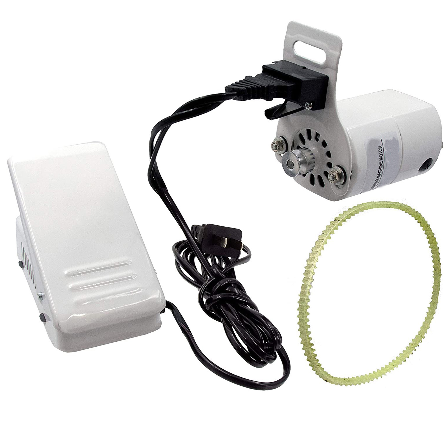 Sewing Machine Motor Set 100 Watts Powerful Motor With Statar - Black ...