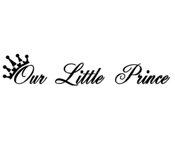 PVC Kids Removable Our Little Prince Wall Stickers Art Vinyl Decals ...