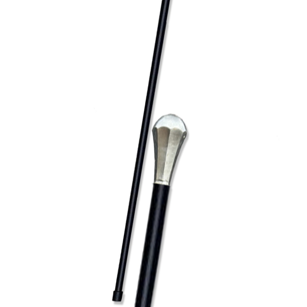 Pommel Handle Walking Stick_Elegant walking cane, Traditional grip ...