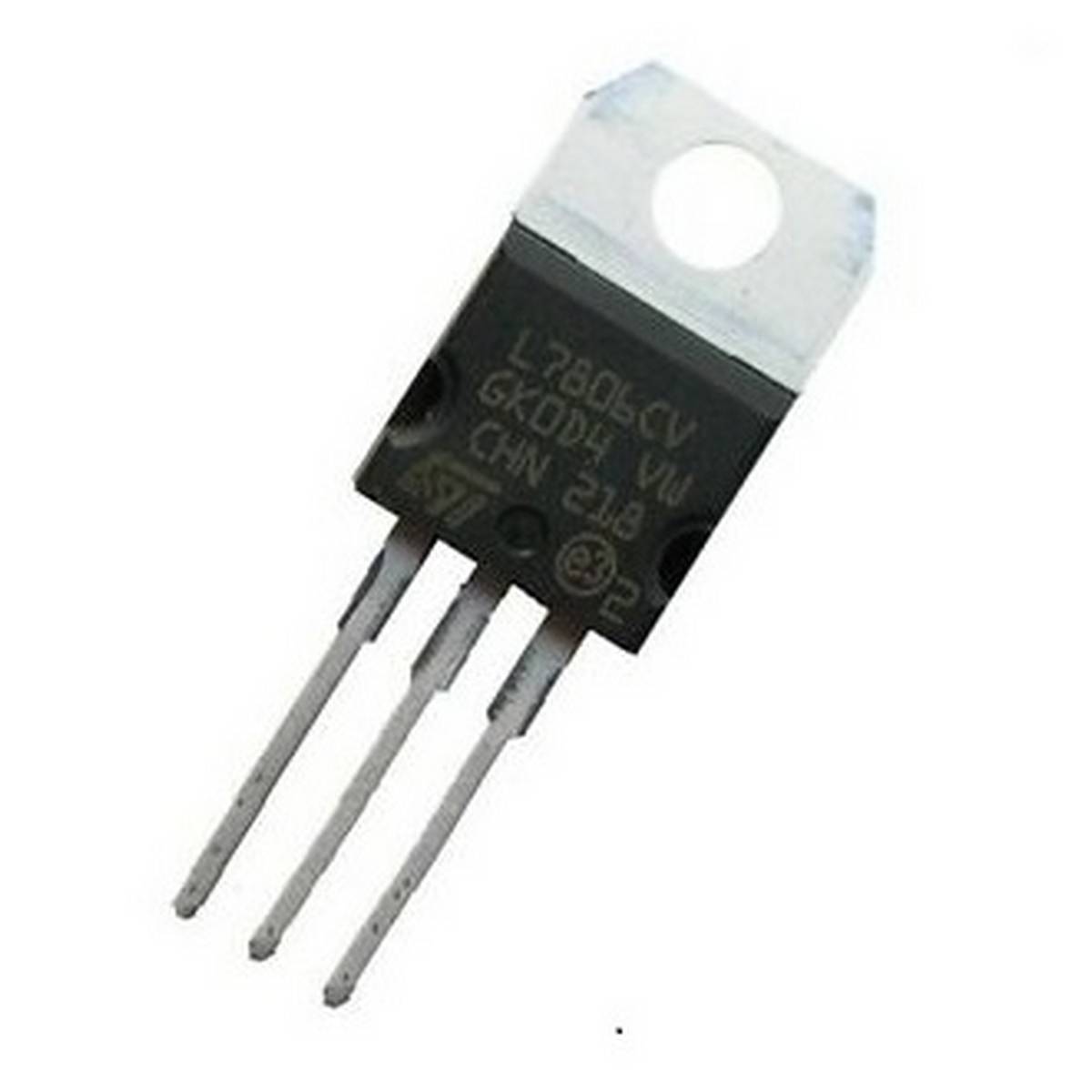 Pack of 2 - Original LM7806 Voltage Regulator IC - 6V 1.5A | Daraz.pk