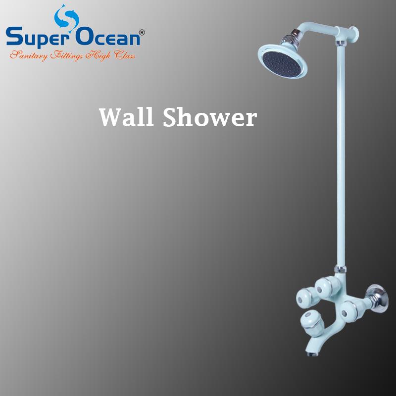 Bathroom Set Shower Set Wall Mounted Complete Bathroom Fitting 90% ...