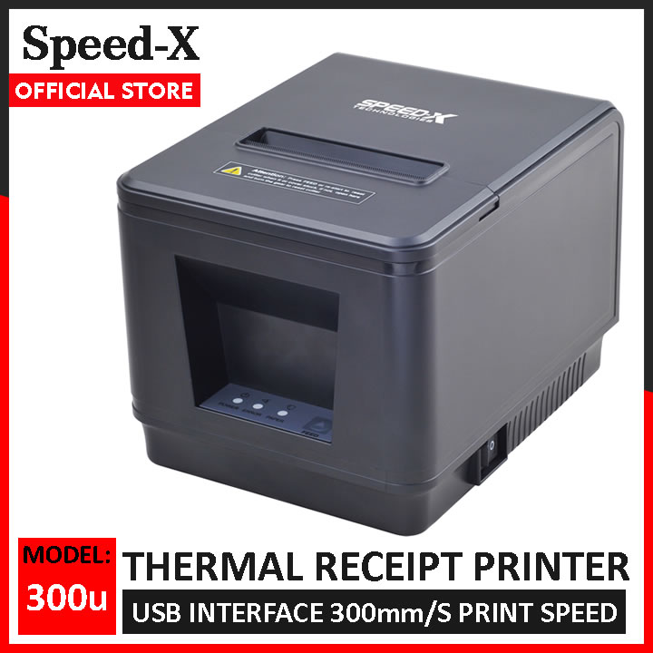 Speedx 300u Thermal Printer for Receipt (Invoice / Raseed Printer) 80mm ...