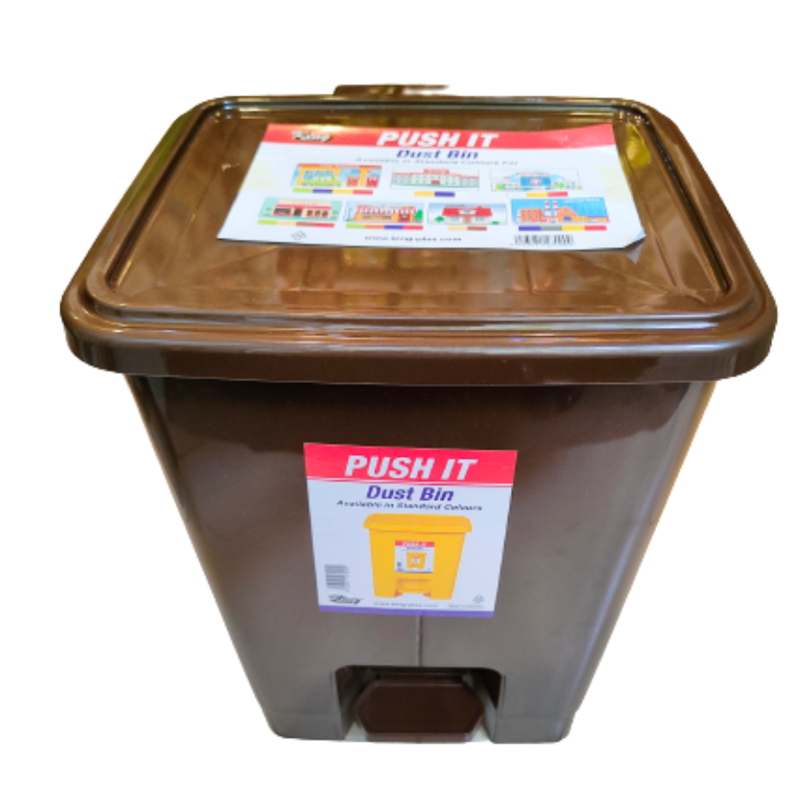 PUSH IT DUSTBIN, BIO HAZARD DUSTBIN 12 LITERS | Daraz.pk