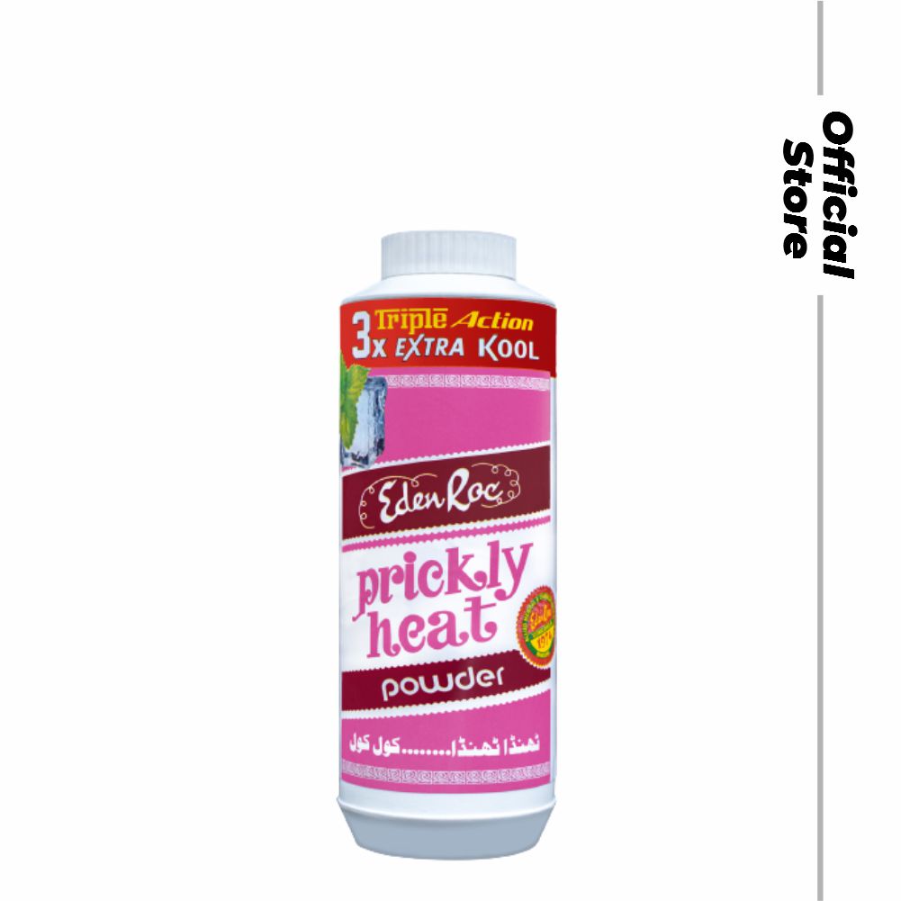 Eden Roc Prickly Heat Powder Extra Kool 325gm | Daraz.pk