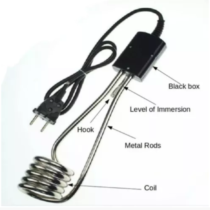 Portable Boiling Rod Electric Immersion Water Heater Rod Geyser Stick ...