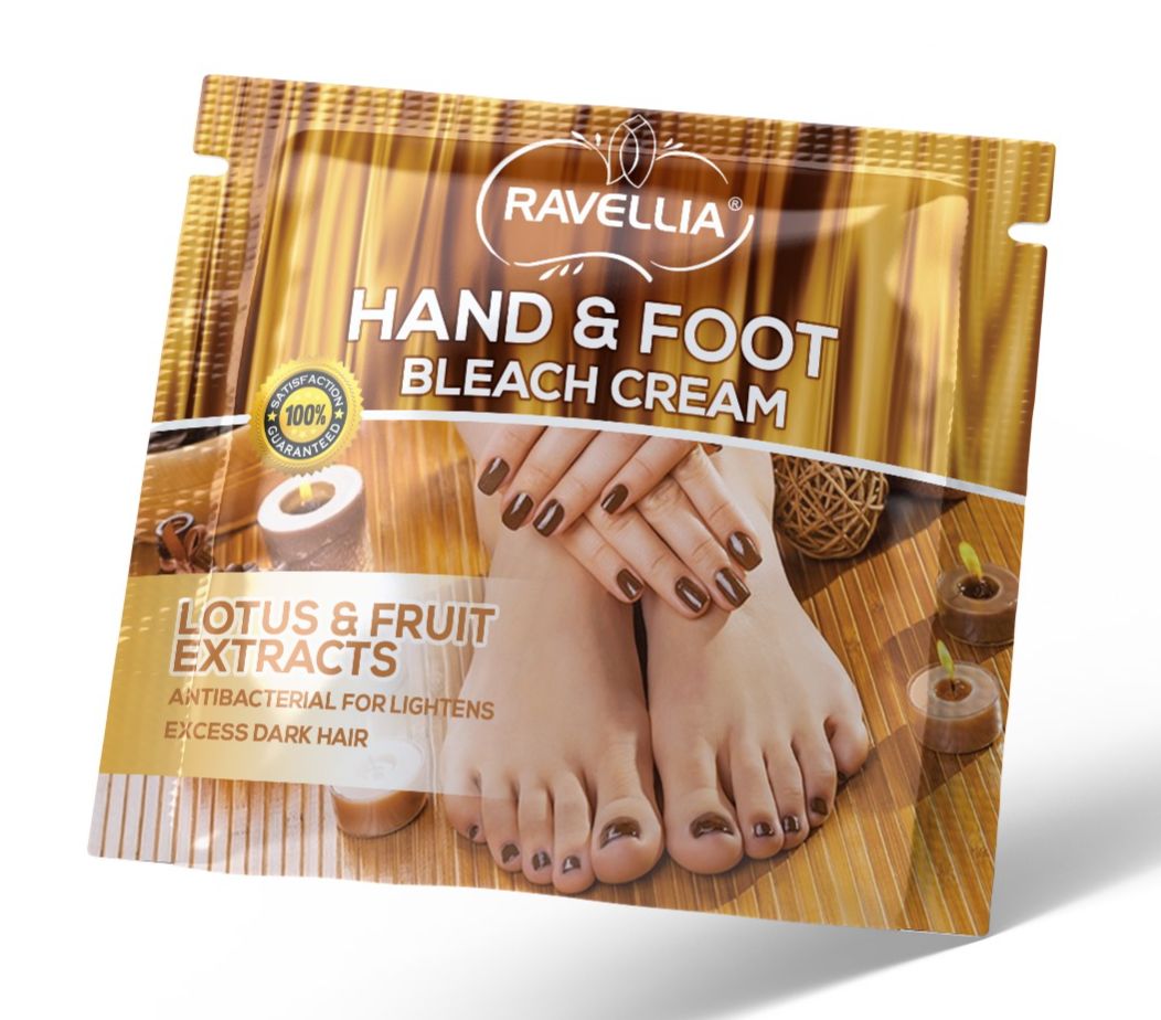 Hand and Foot Whitening Bleach Cream Sachet Best Quality | Daraz.pk