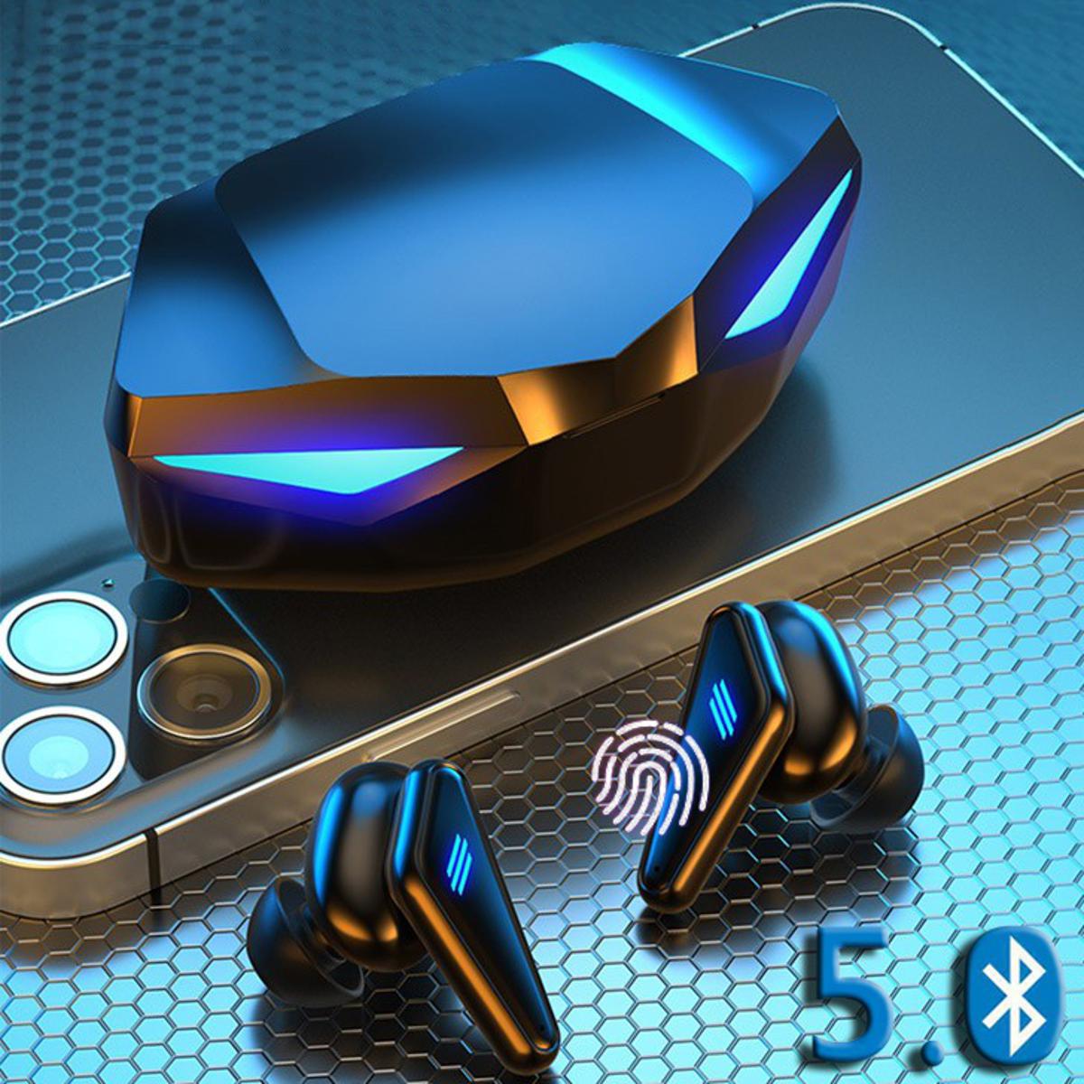 K33 K55 wireless Bluetooth 5.1 headset fingerprint touch smart earbuds ...