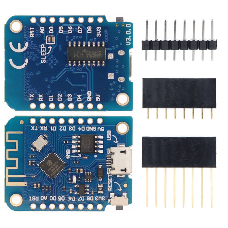 WeMos D1 Mini Pro V3.0 NodeMcu 4MB/16MB bytes Lua WIFI Internet of ...