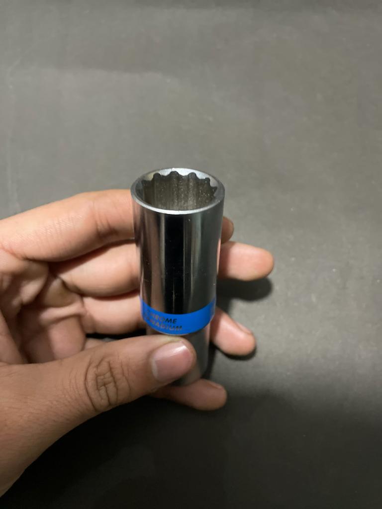 Deep Socket 1/2Dr. 6pl. and 12pl Hexagonal Socket (ALL SIZES AVAILABLE ...