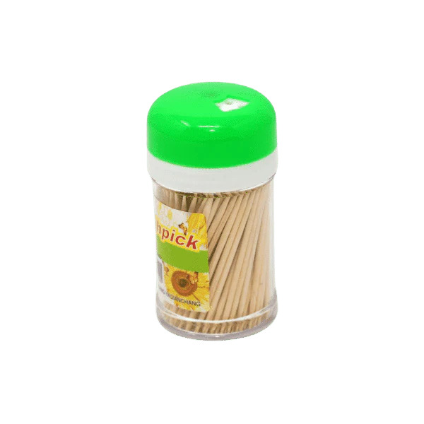 Pack of 2, 3 & 4 Double-Sided Bamboo 180 plus Toothpicks | Sturdy Round ...