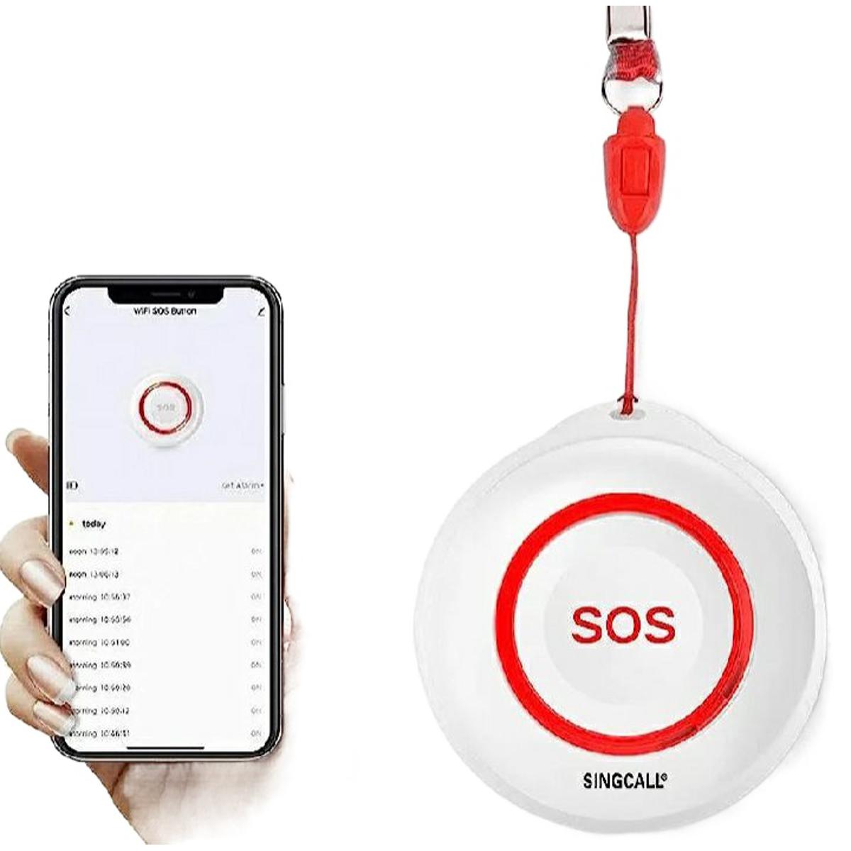 WiFi Smart SoS emergency Button Alarm For Handicapped Caregiver paget ...