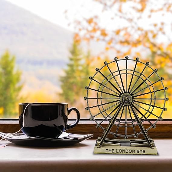 Metallic London Eye Model with Wheel Decorative for Decoration ...