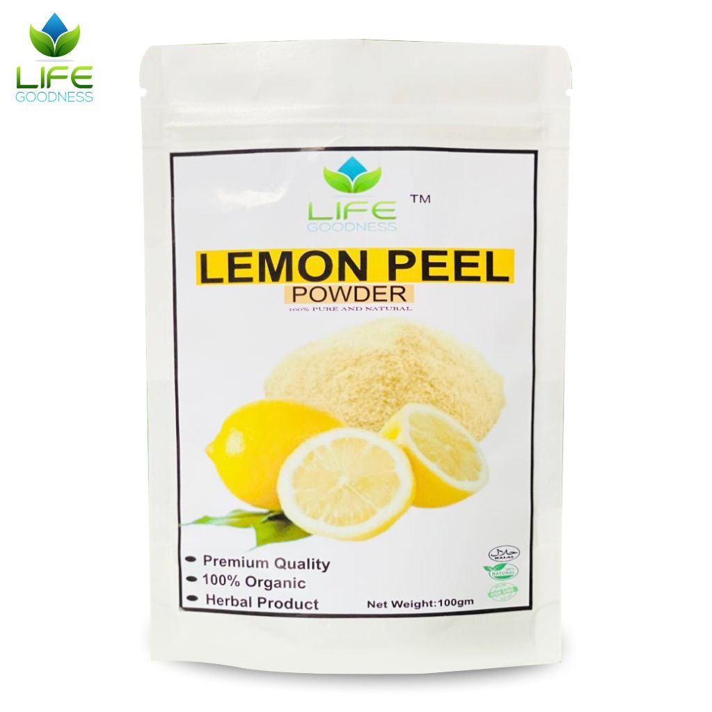 Lemon Peel Powder Citrus Limon | 100% Natural Organic Powder | Natural ...