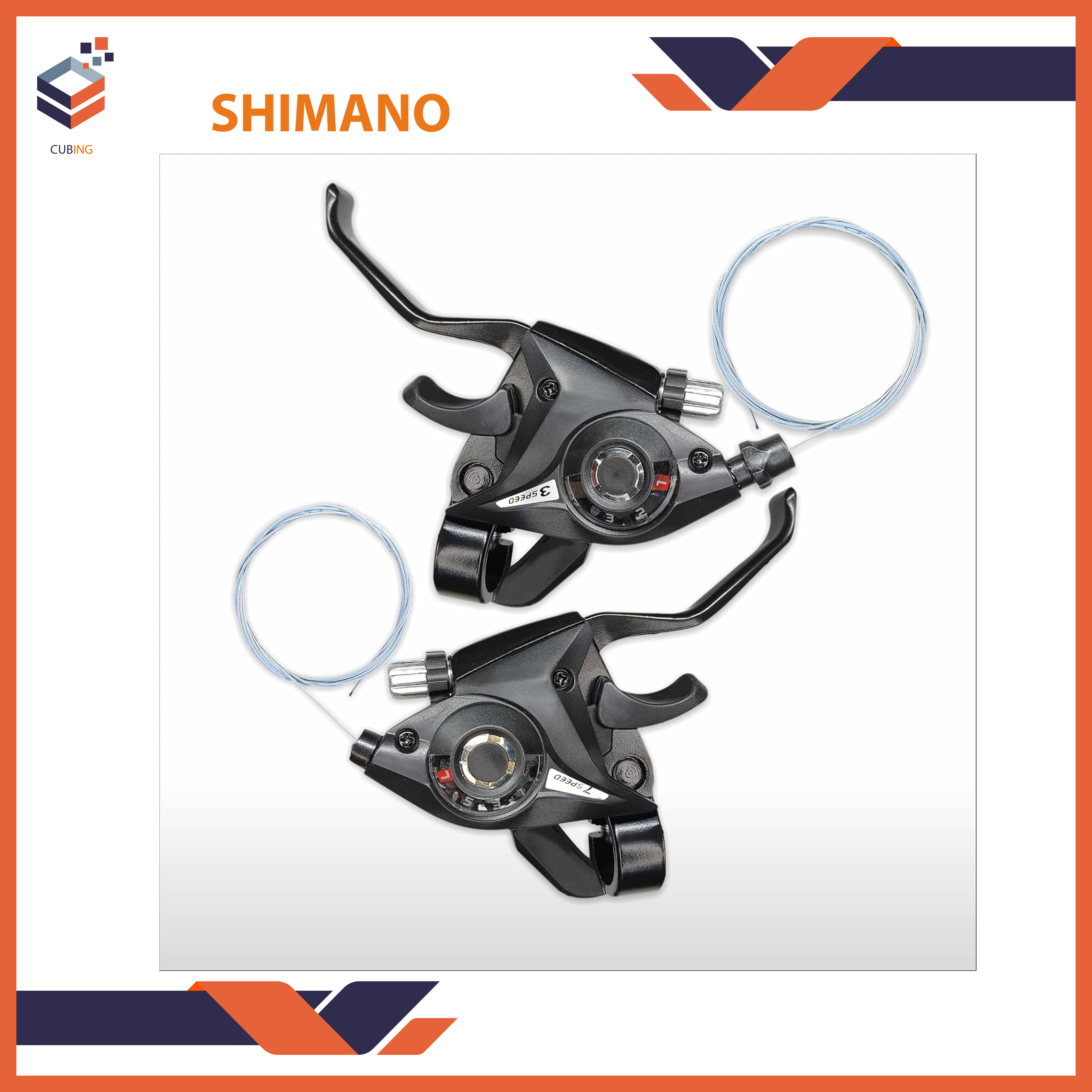 Premium Gear Shifter brake,Auto liver/V Brake Lever 3/7 speed for ...