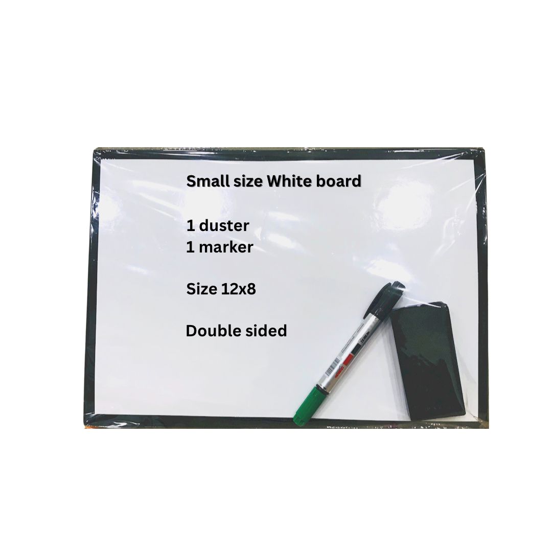 White Board For Kids With Marker And Duster | Daraz.pk