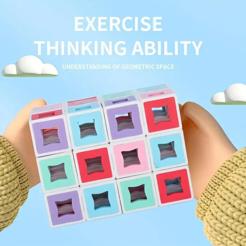 Building Block - Brain Puzzle 3D Block Educational Game Toy For Kids ...