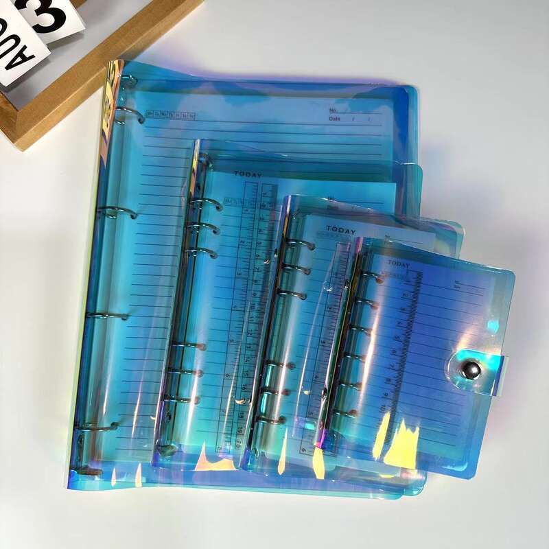 A4A5A6A7 laser PVC plastic folder detachable loose leaf folder | Daraz.pk