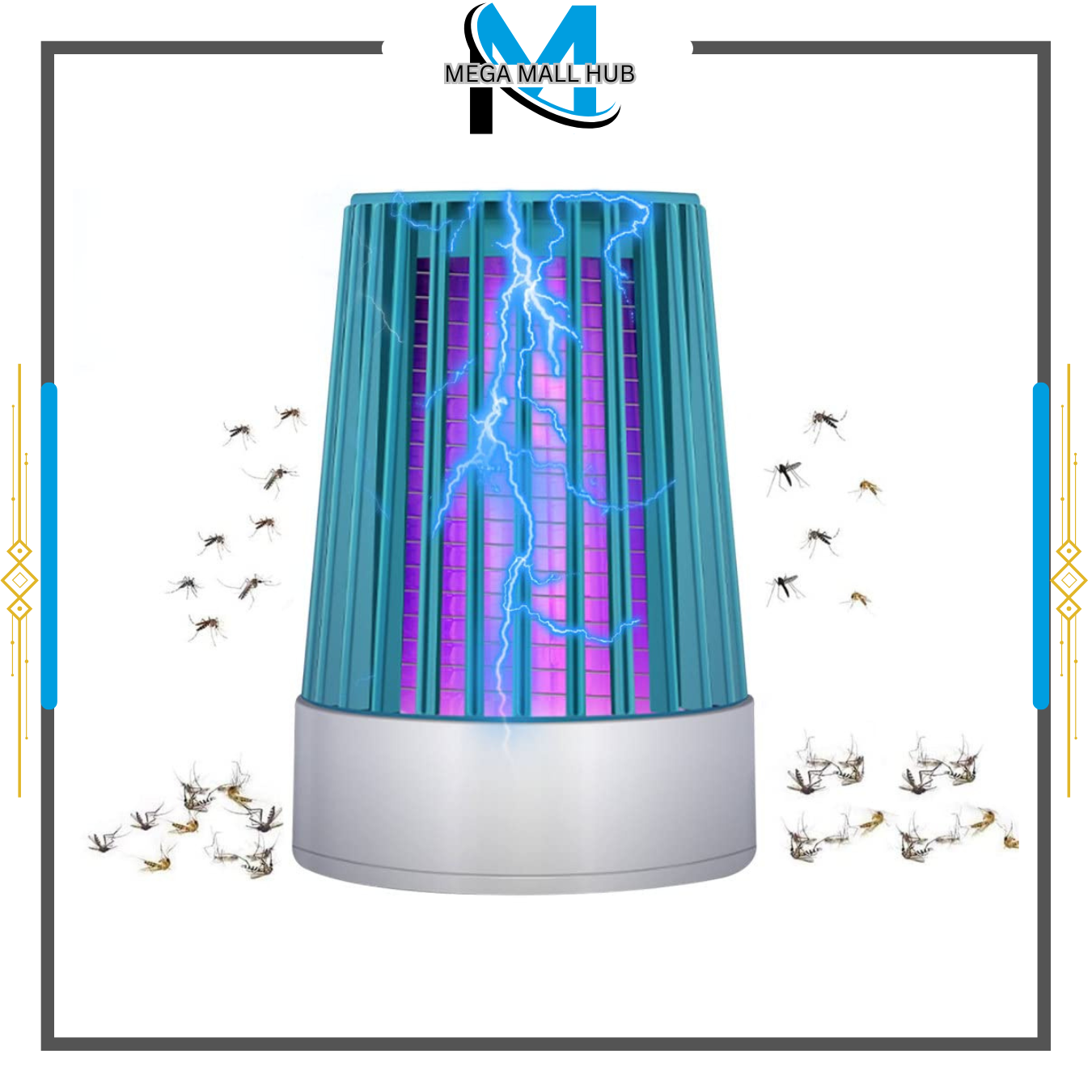 New Electric Mosquito Killer Lamp - USB Powered Portable Insect Flying ...