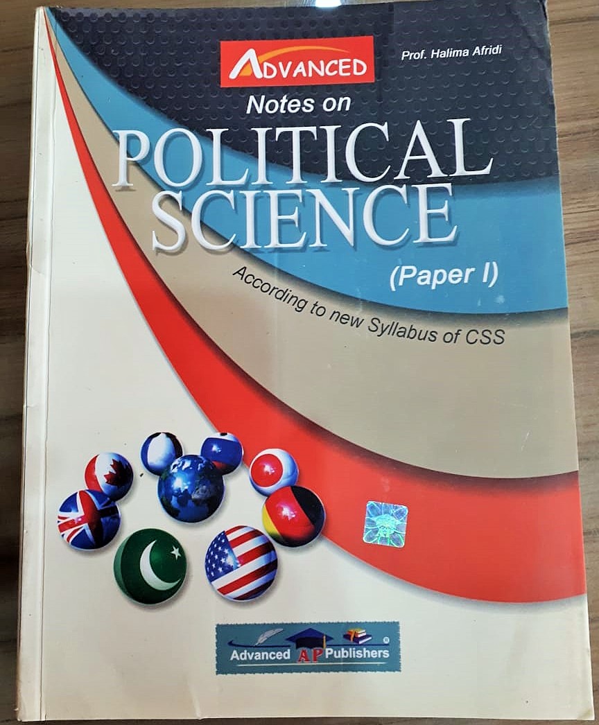 Advanced Notes on Political Science CSS PMS by Prof Halima Afridi ...
