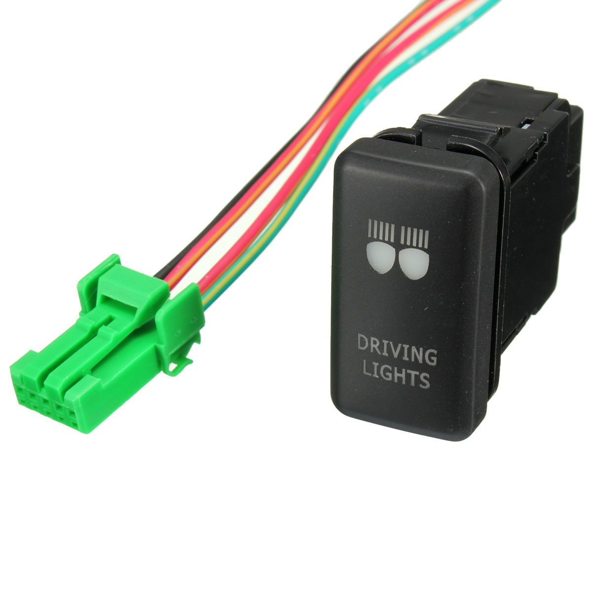 Good New Accessories 12V OEM Replacement LED Light Push Switch For ...