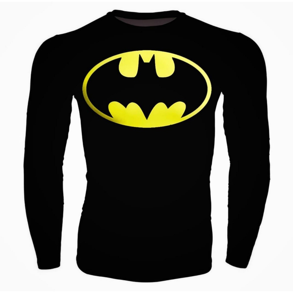 New Black Batman Printed Full Sleeves T Shirt | Daraz.pk