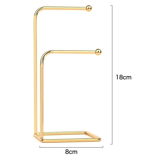 Customized Wrought Iron Jewelry Display Stand Table Top Hanging ...