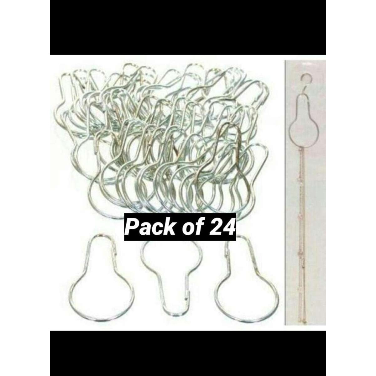 Hanger Ring Pack Shower Curtain Ring Hanging Hooks for Sorting and ...