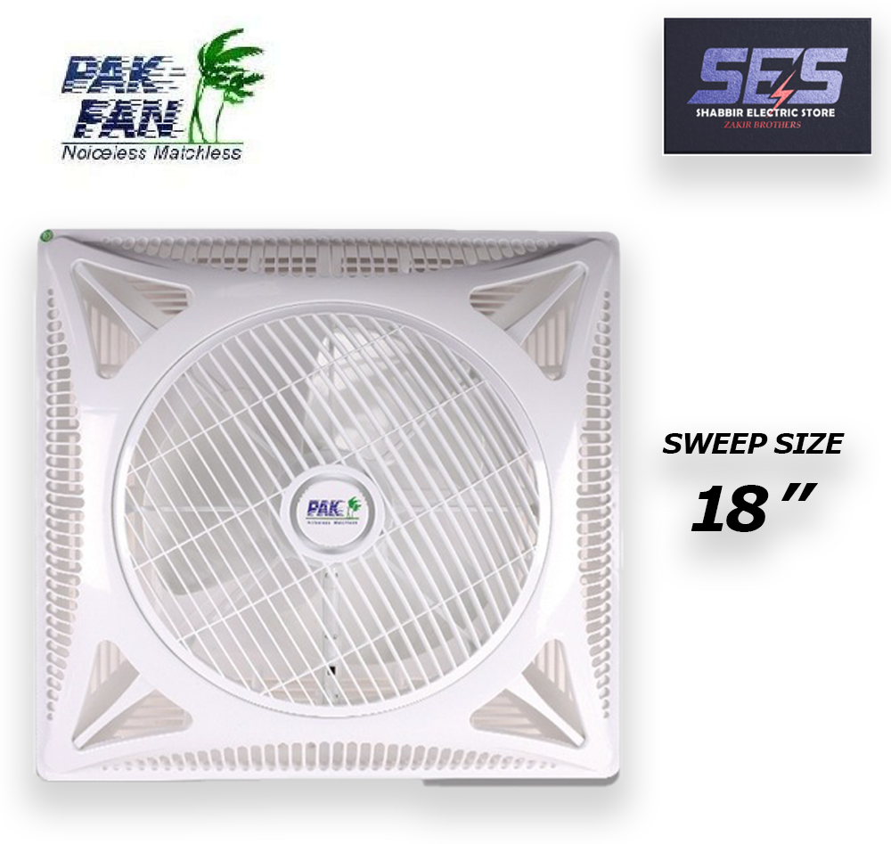 Pak Fan False Ceiling Fan 2'x2' Fitting Remote Control 18 inch Copper ...