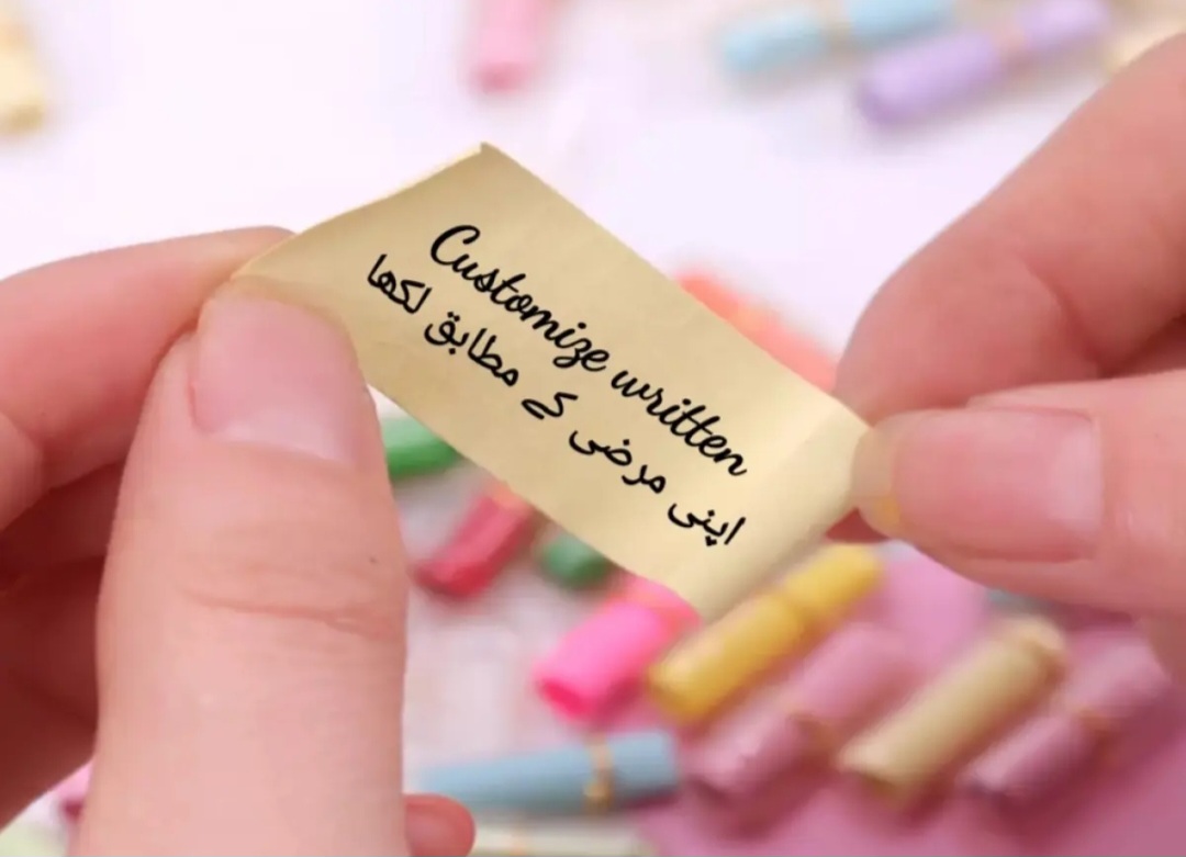 Love Message Letter Capsule Mini Gift Box Transparent Wish Bottle With ...