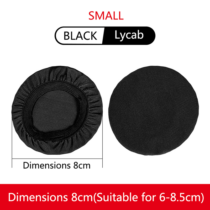 2Pcs Universal Stretchable Headphone Replacement Washable Ear Cup ...