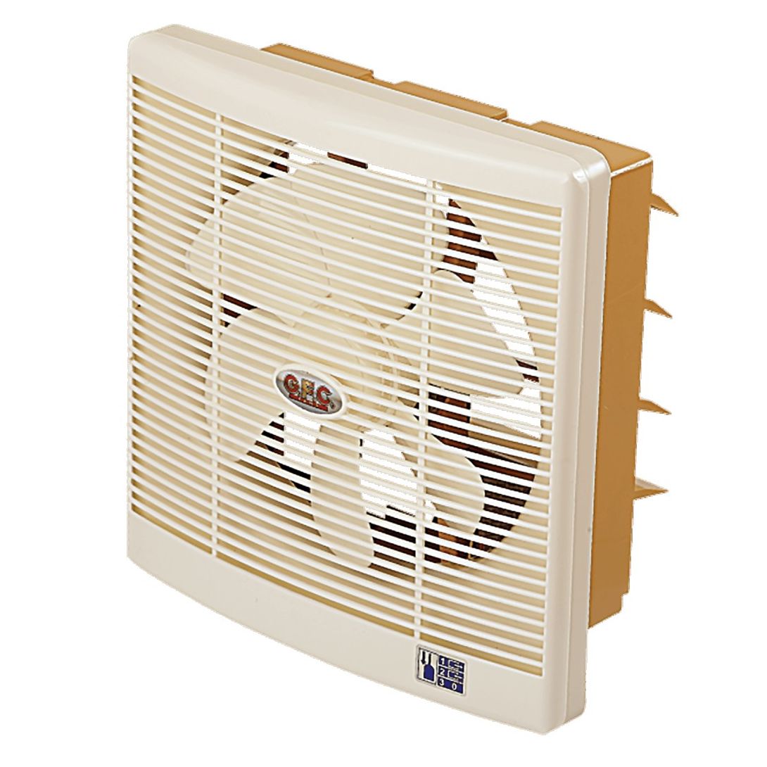 GFC Exhaust Fan 12 inch" Plastic Model High speed Domestic Exhaust with ...