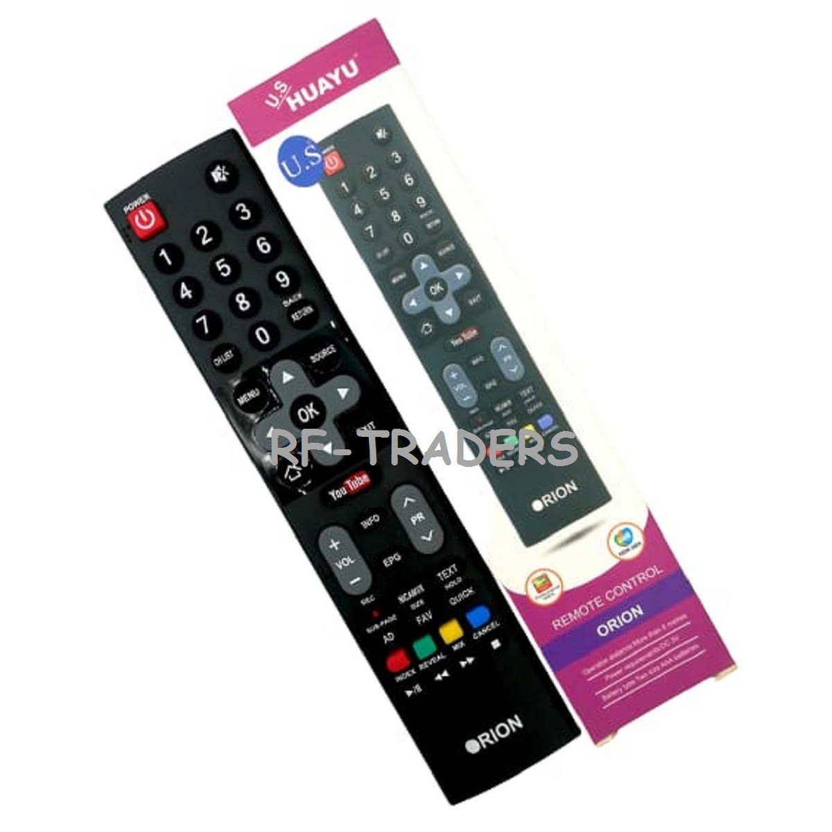 ORIENT Remote Control for SMART LED TV with YouTub Button | Daraz.pk