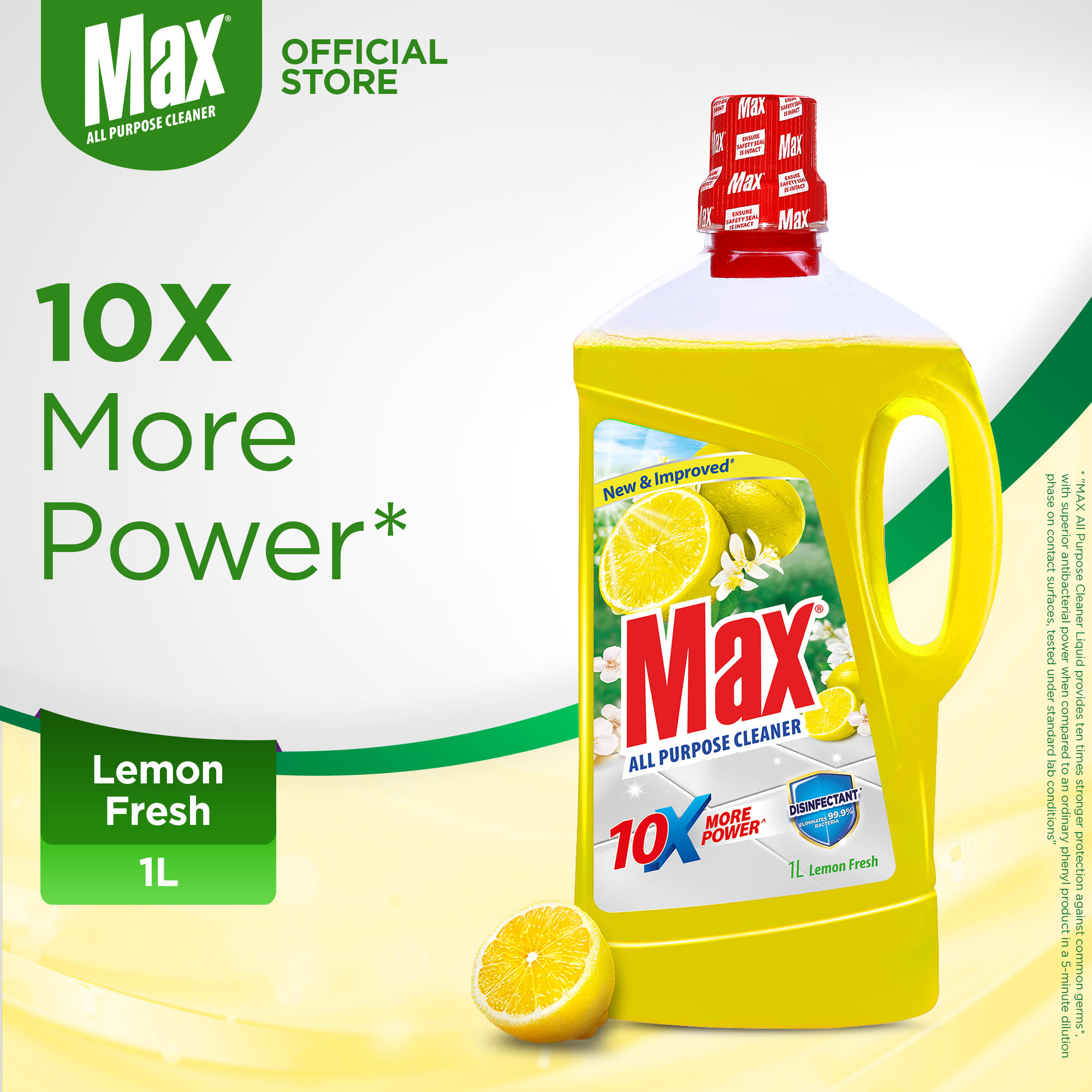 Max All Purpose Lemon Fresh Surface Cleaner 1 Litre | Daraz.pk