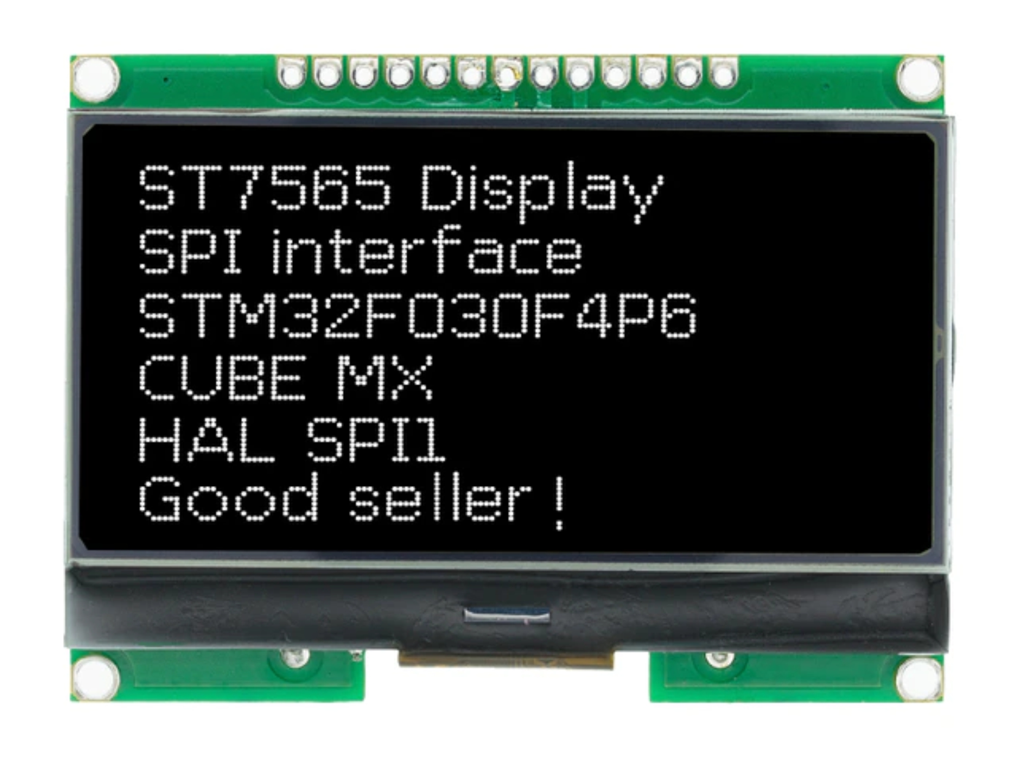 Lcd12864 12864-06D, 12864, LCD module, COG, dot matrix screen, SPI interface | Daraz.pk