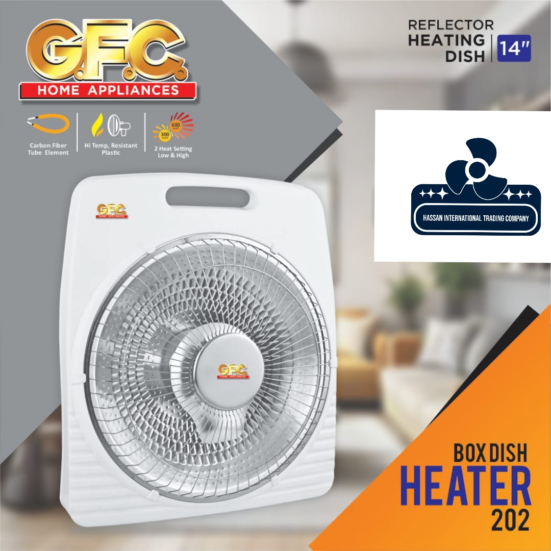 GFC Latest Model Box Energy Efficient Dish Heater Carbon Halogen Model ...