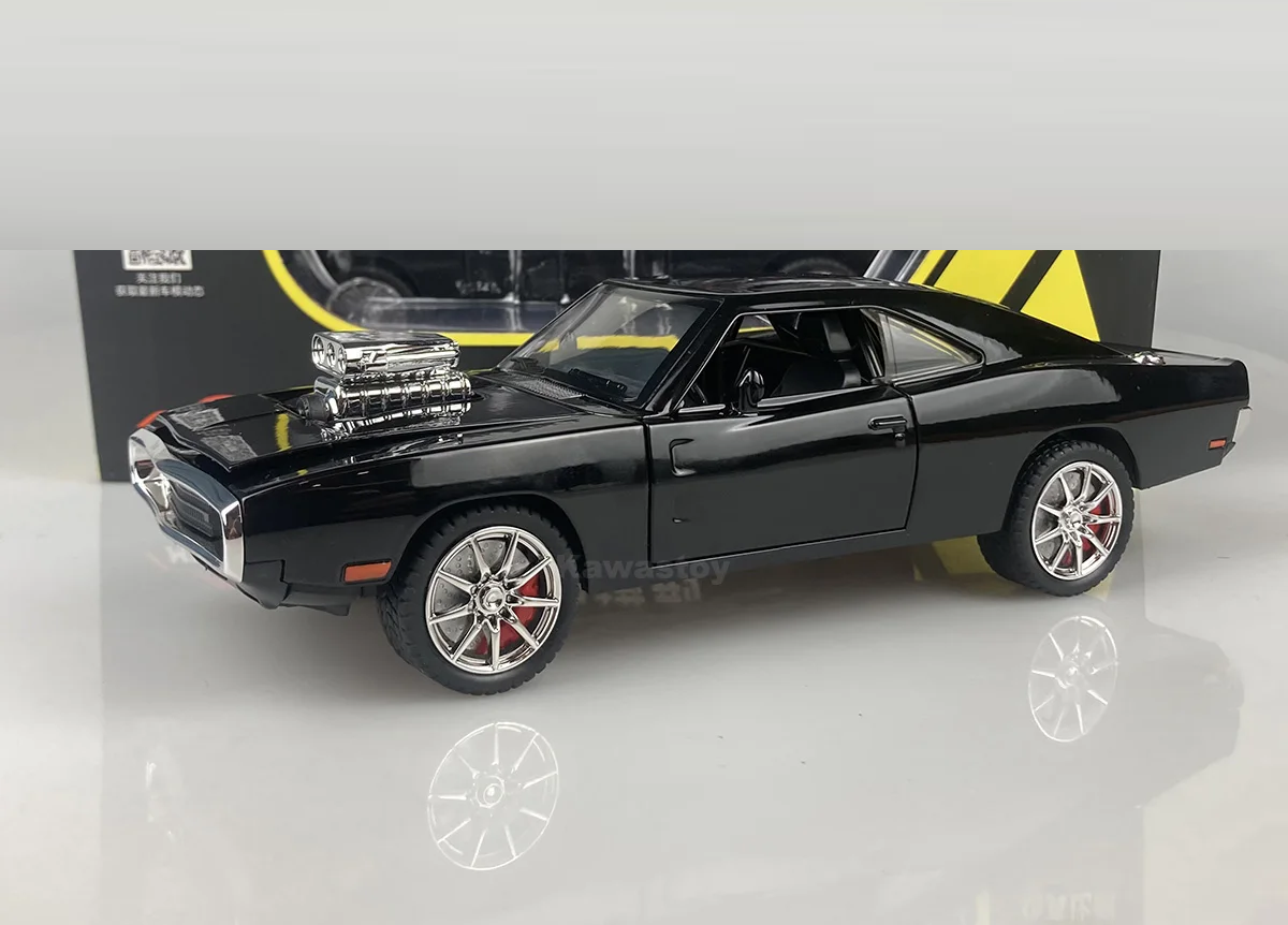 MiniAuto 1:24 Scale Dodge Charger 1970 Muscle Car Diecast Model Fast ...