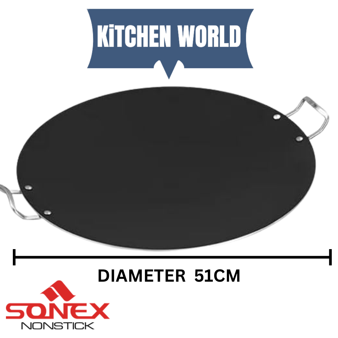 Sonex Non Stick Mega Tawa 51CM | Sonex Premium Multi Layered Nonstick ...