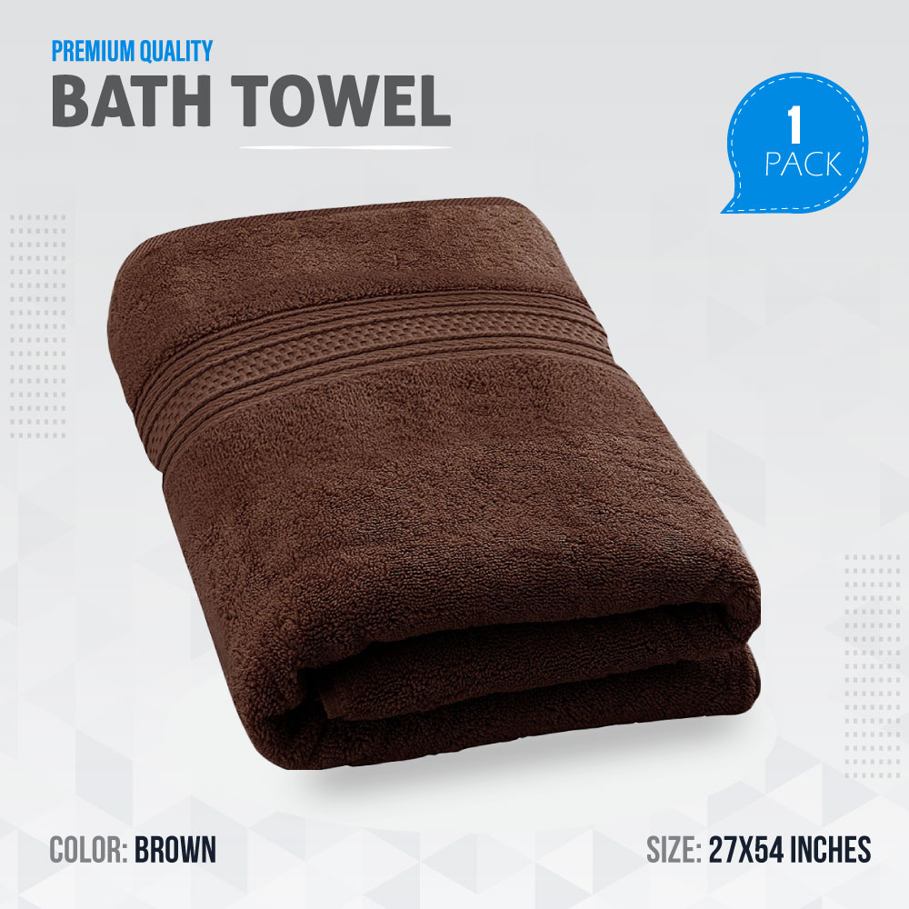 Bath Towel 100% Cotton Premium Cotton Luxury Bath towels (27 X 54 ...