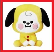 NEW KPOP BTS BT21 Cute Cartoons Plush Toy key ring Animal Doll Keychain Plush Standing Children ...