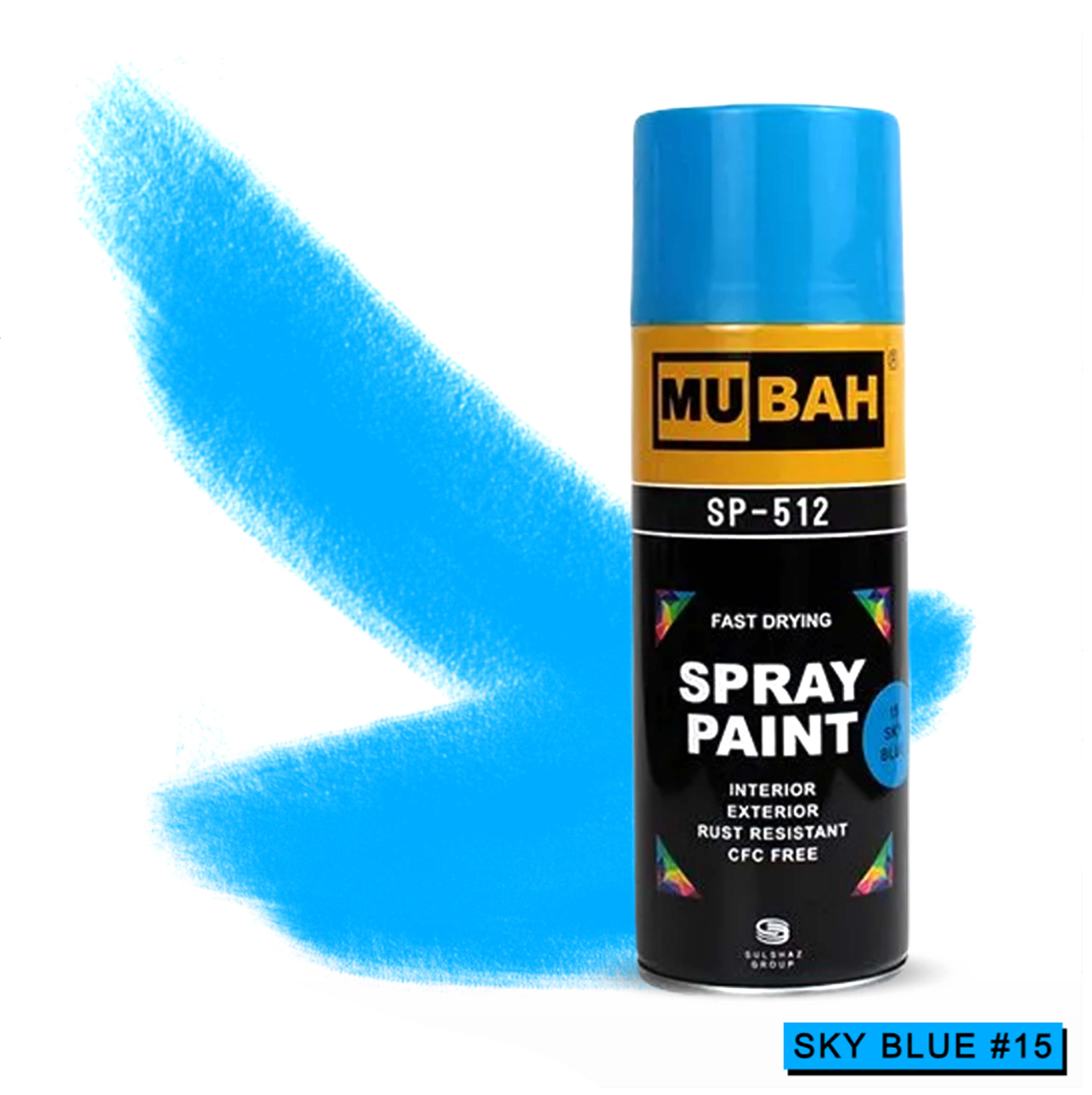 Zarukh World Mubah Spray Paint - Original Imported Formula for All ...