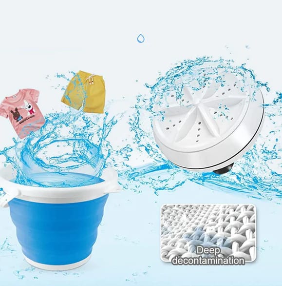 Mini Washing Machine and dish washer/ Ultrasonic Turbine Washing ...