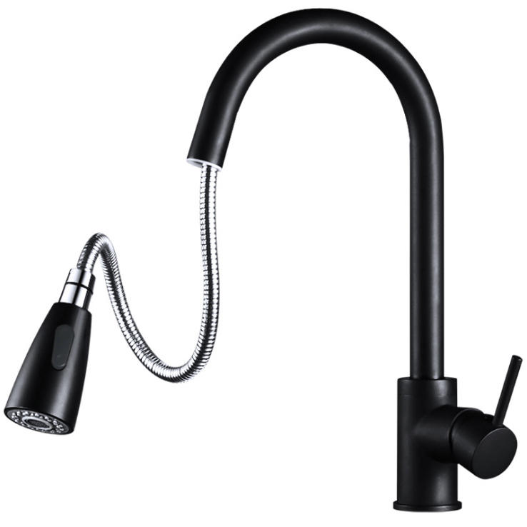 Pull Out Kitchen Sink Mixer Tap Stream Sprayer Head Chrome Imported ...