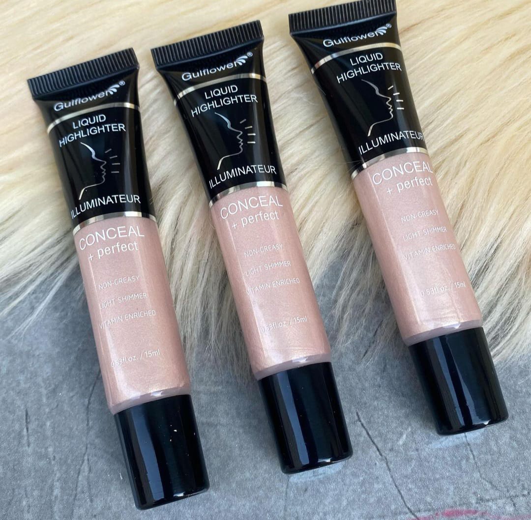 Liquid Highlighter for Face/Body Makeup, Face Highlighter Cream for ...