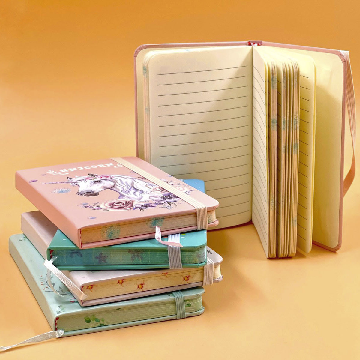 Cute MINI Unicorn Notebook Diary Book With Lined Paper For Kids Girls ...