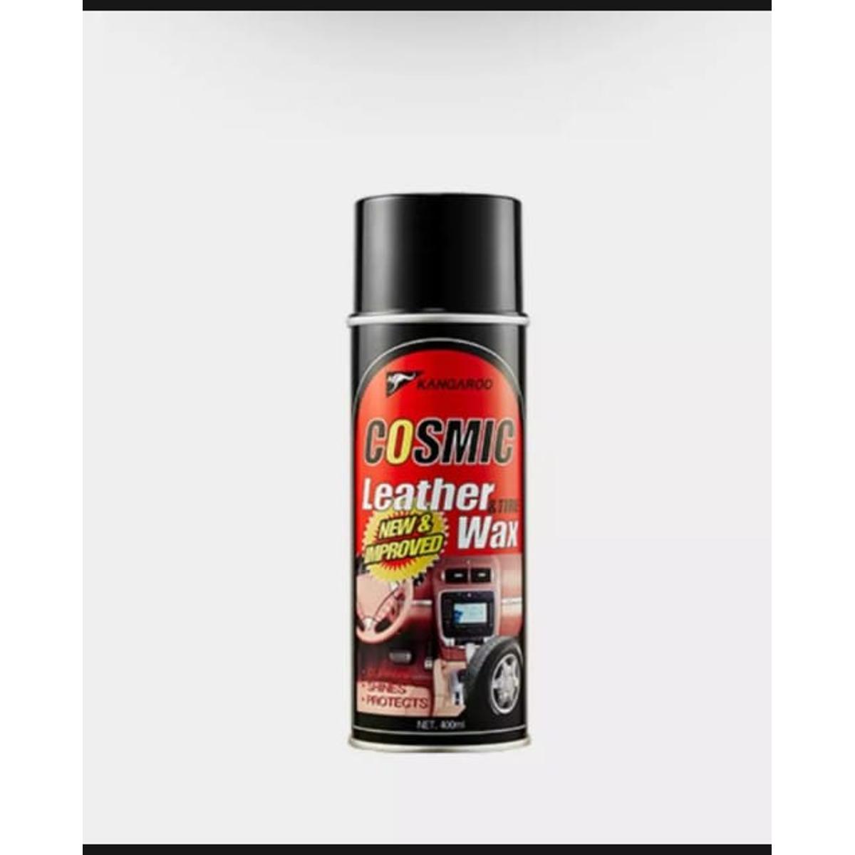 Kangroo Cosmic Dashboard Leather & Tyre Wax 450ml- Leaf | Daraz.pk