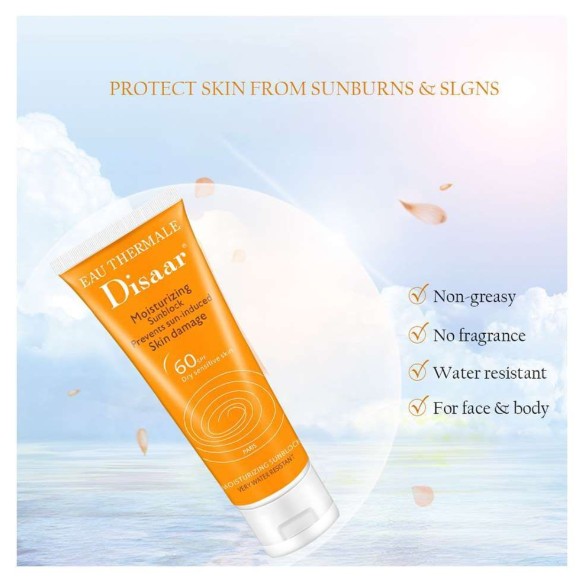 Disaar Moisturizing Sunblock 60 SPF - 80ml | Daraz.pk