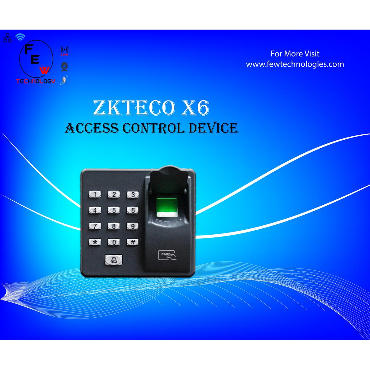 ZKTECO X6 Card code and fingerprint access control | Daraz.pk