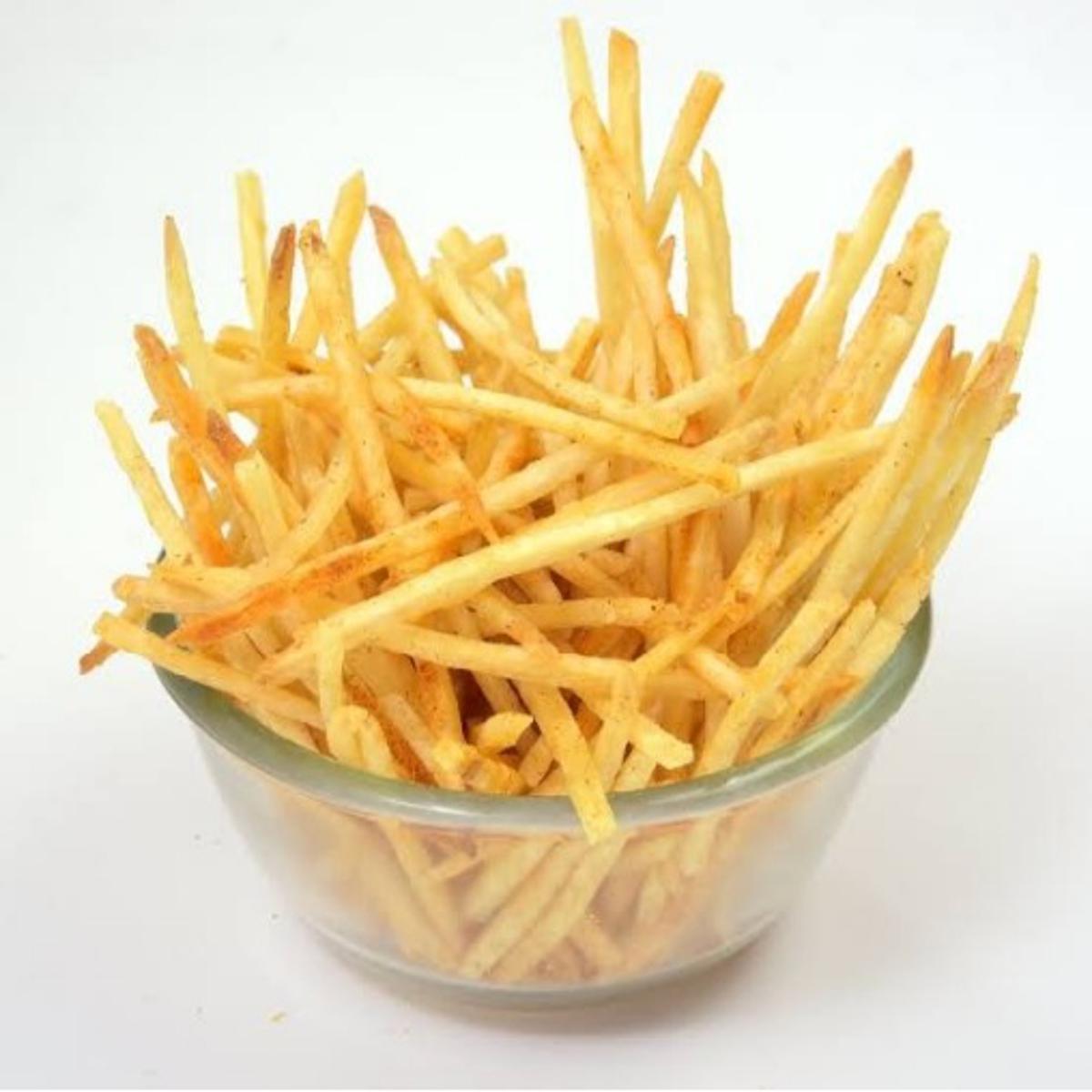 Crispy Salty Potato Slims 300 Grams Plain Potato Sticks Finger Slims ...