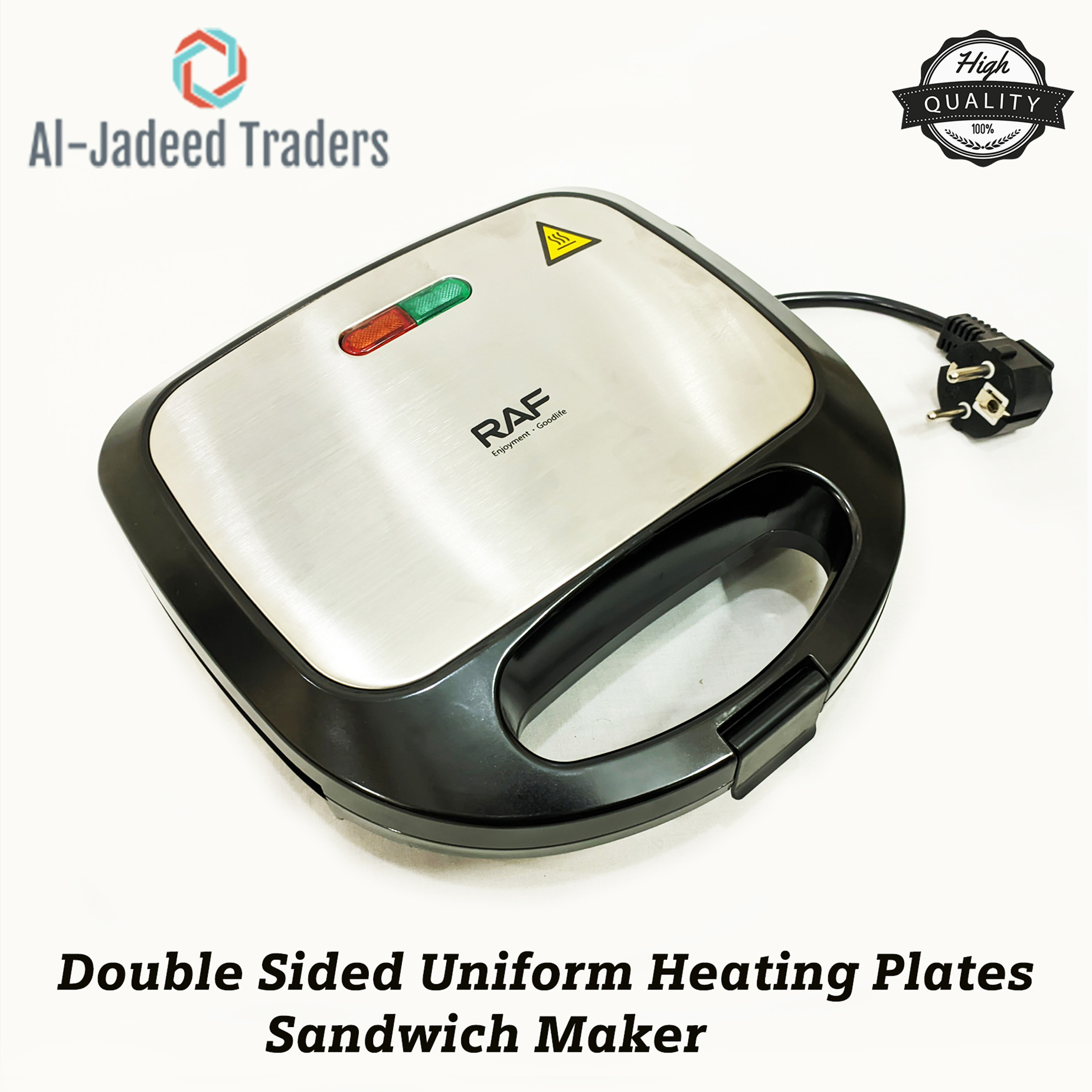 RAF Sandwich Maker 2 Slices Sandwich Maker with Non-Stick Plates ...