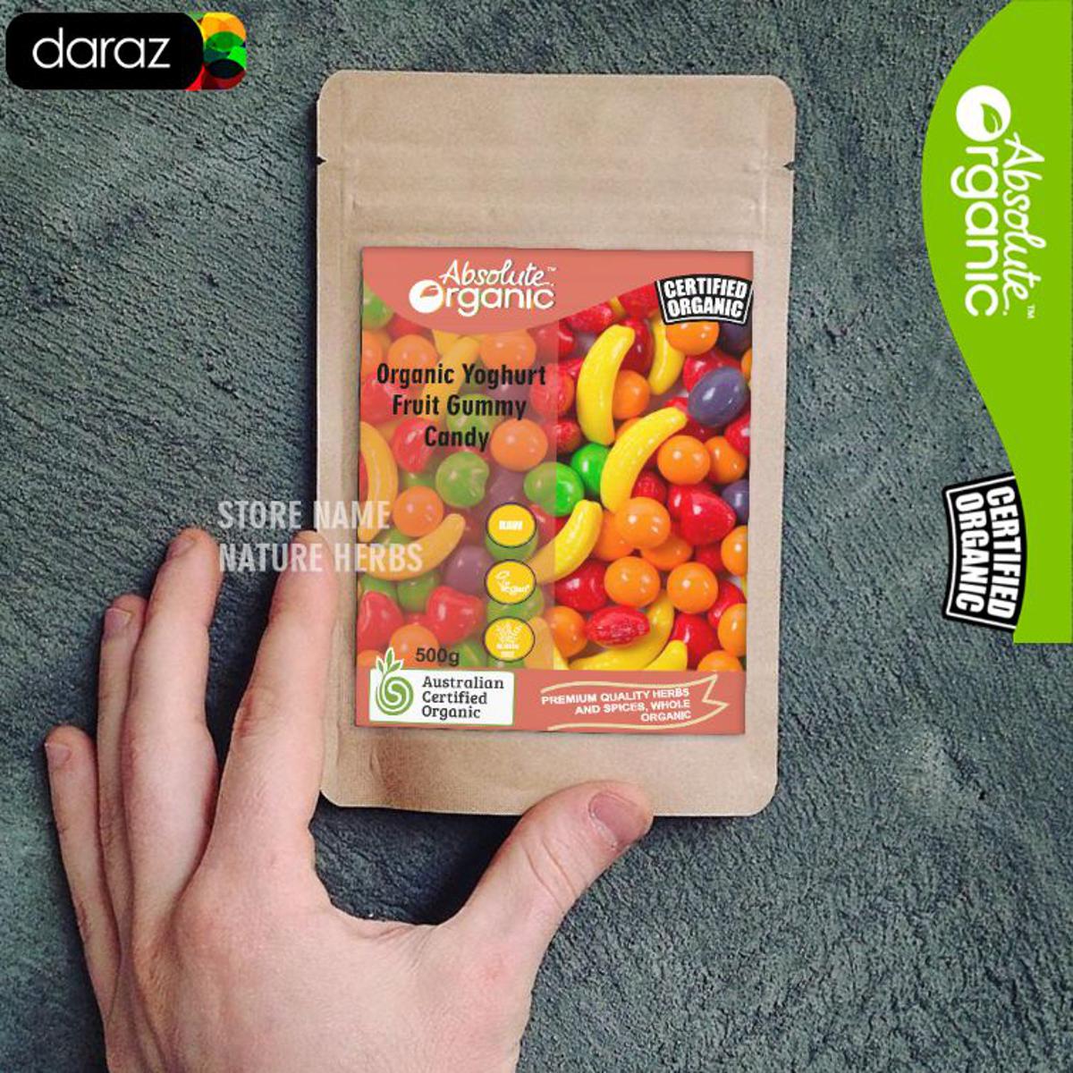 Organic Yoghurt Fruit Gummy Candy 500 G | Daraz.pk
